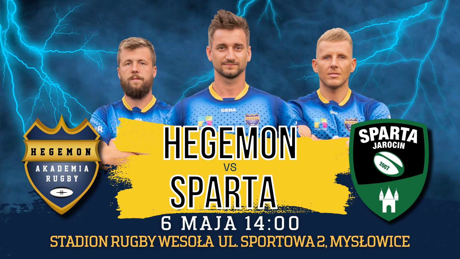 W majówkę Hegemoni zmierzą się ze Spartanami - Rugby Klub Hegemon Mysłowice